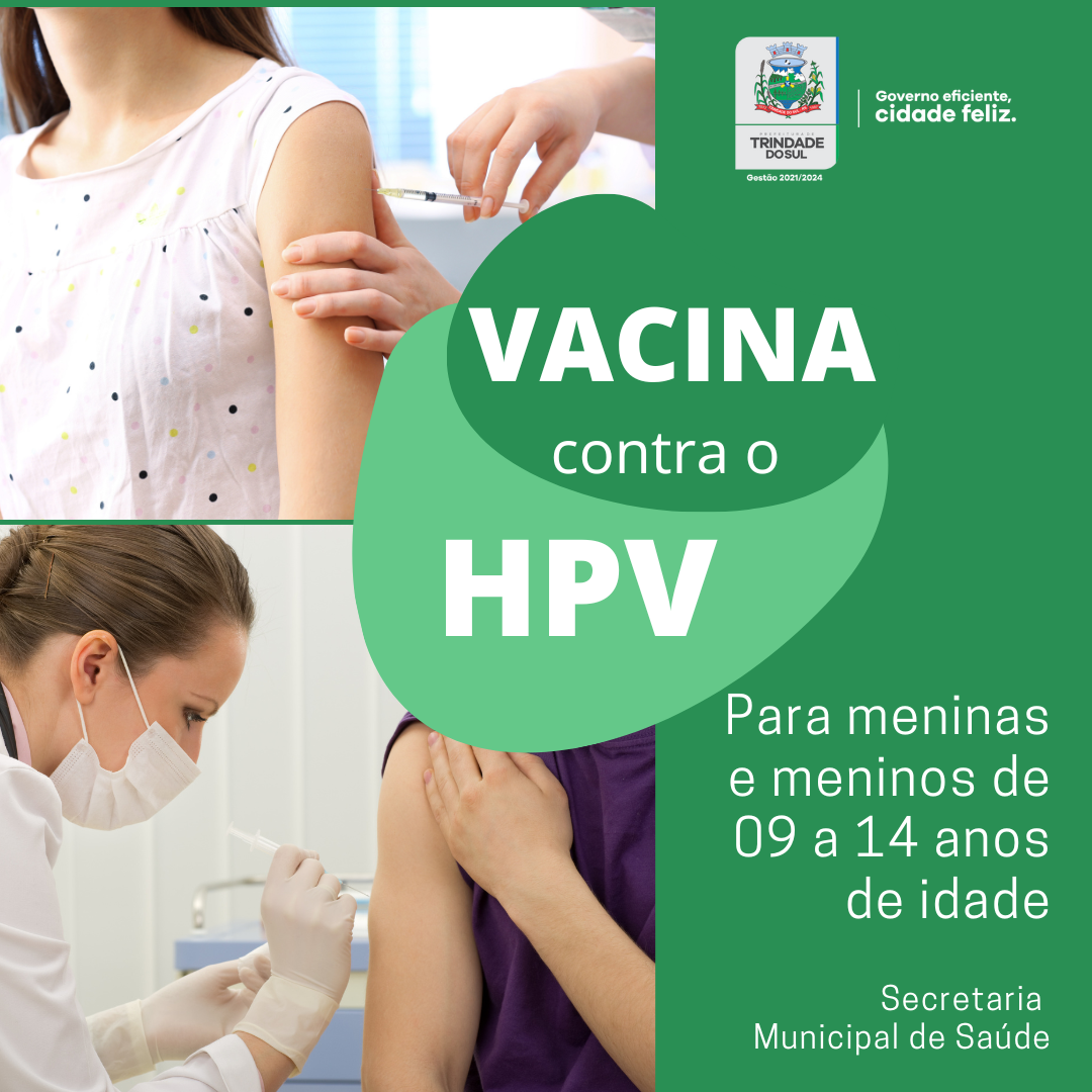 Vacina do HPV está disponível na UBS Central - Prefeitura Municipal de ...